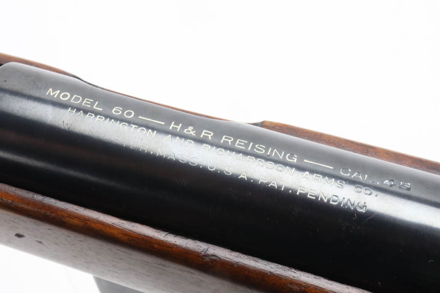 SOLD - Very Rare Reising Model 60 - High polish, Finned Barrel