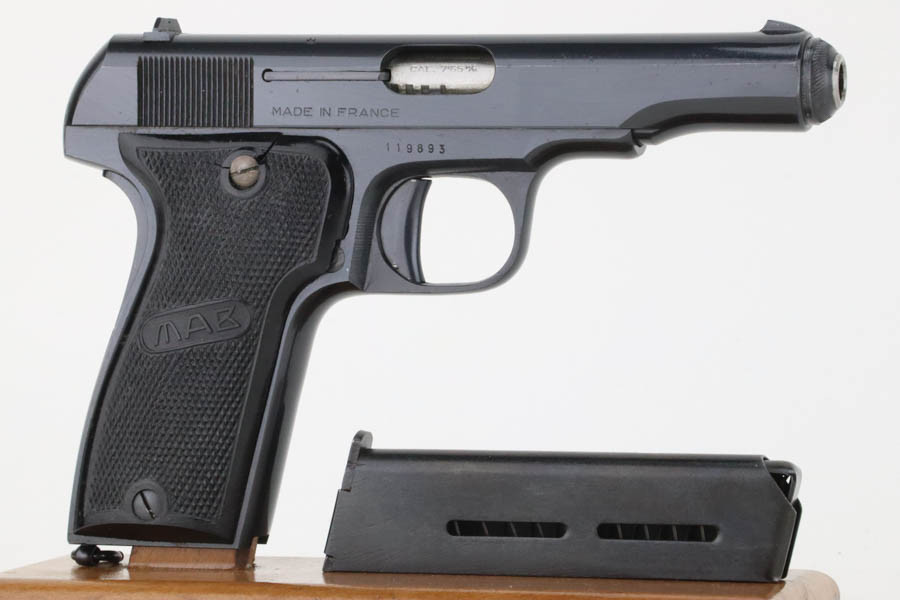 SOLD - Beautiful, Boxed French MAB Model D - 7.65mm