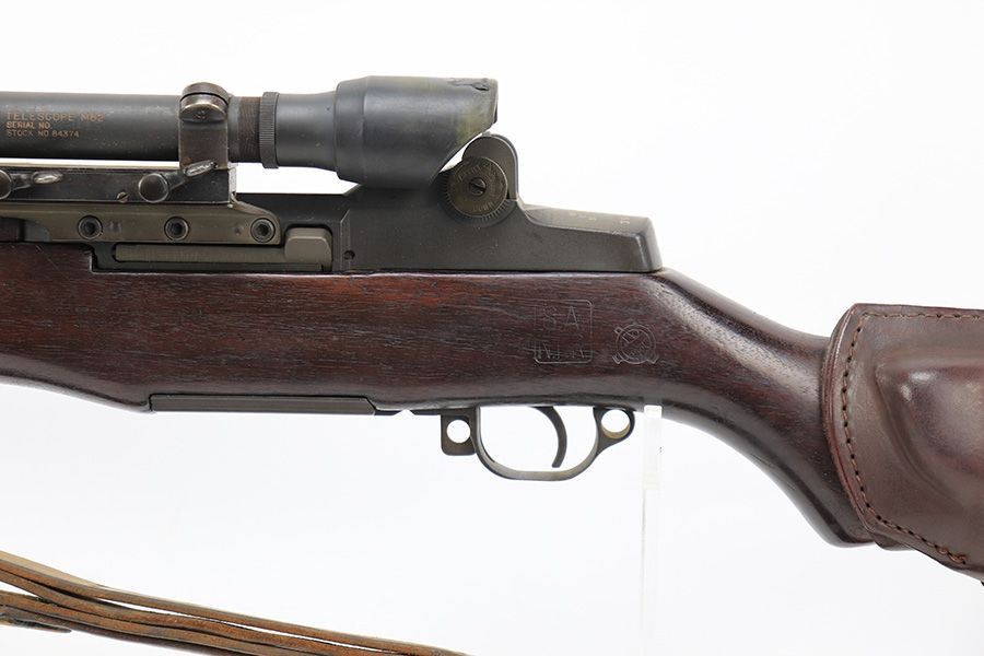 SOLD - Rare Springfield M1C Garand Sniper Rifle - WW2 Original