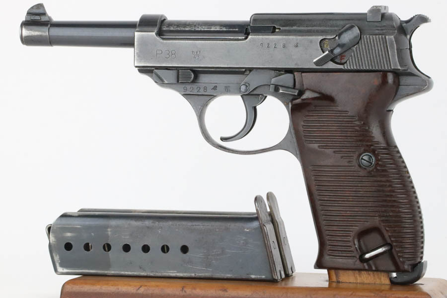 SOLD -1943 Mauser P.38 Rig - BYF 43