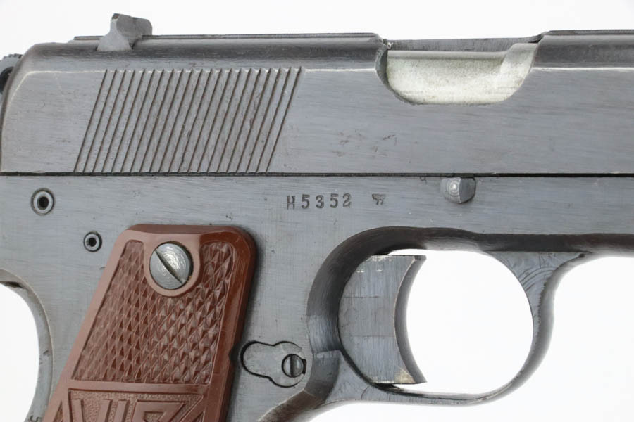 SOLD -German Military Radom VIS 35 Rig - Red Grips