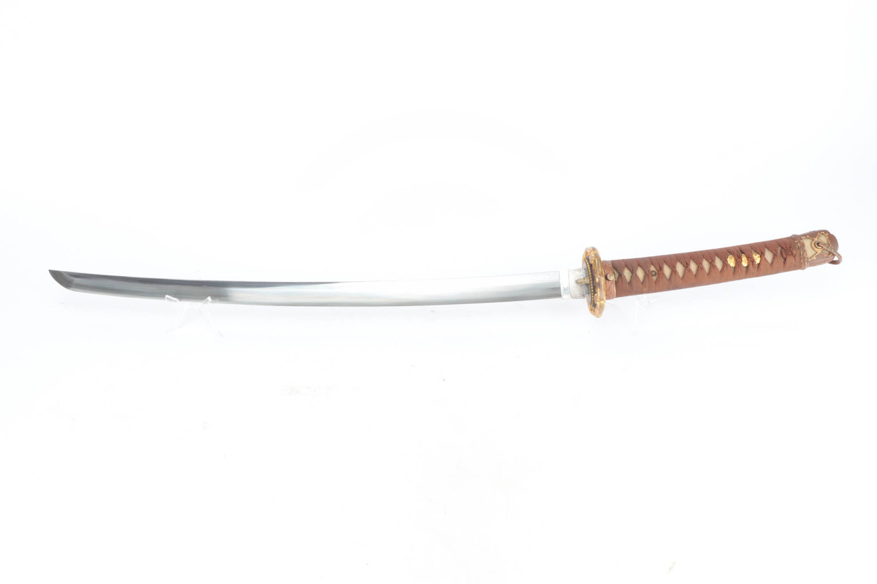 Traditional Japanese Sword in WW2 Fittings