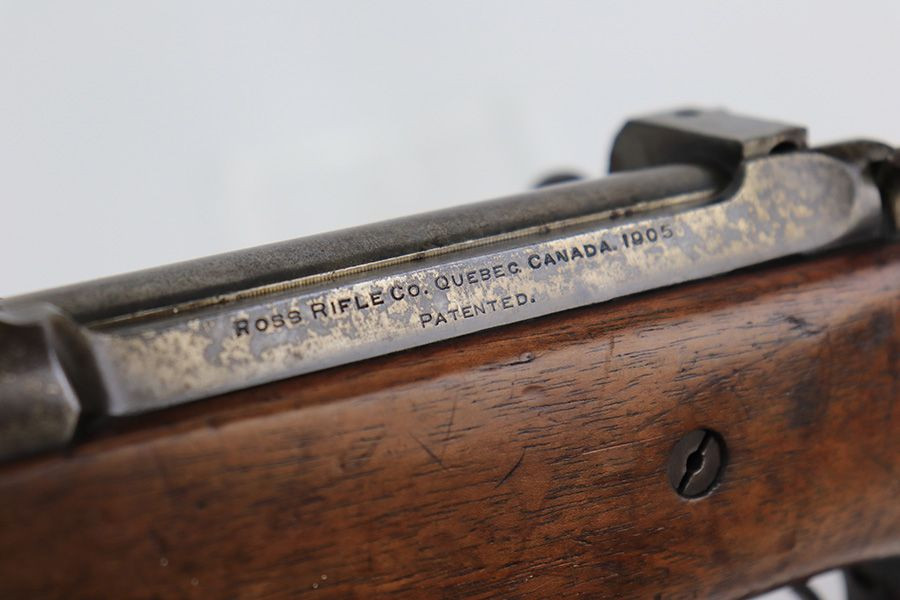 Rare Canadian Ross Mk II Rifle - U.S. Marked