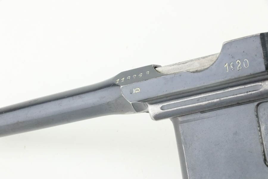 Red 9 Mauser C96 - Nazi Police Rework?