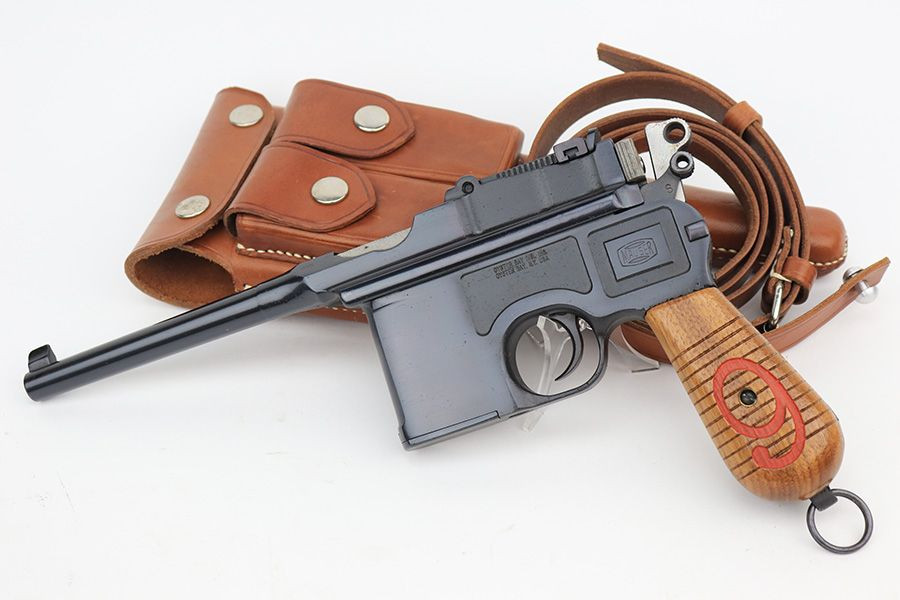 Mauser C96 Pistol & Stock - Red 9