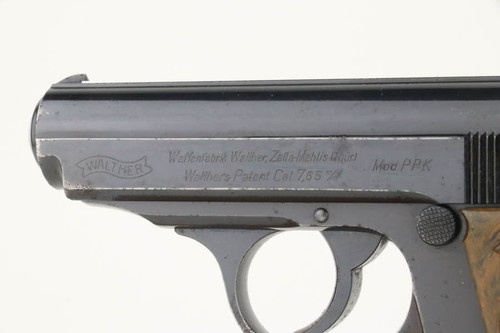 SOLD- Rare SS Walther PPK - Muzzle Numbered