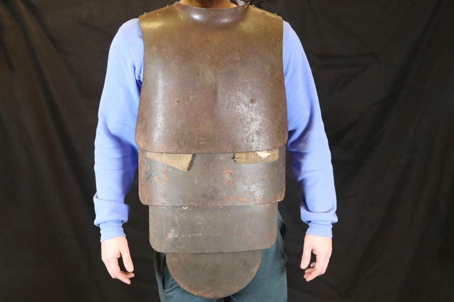 SOLD - Rare WW1 German Trench Armor - Legacy Collectibles