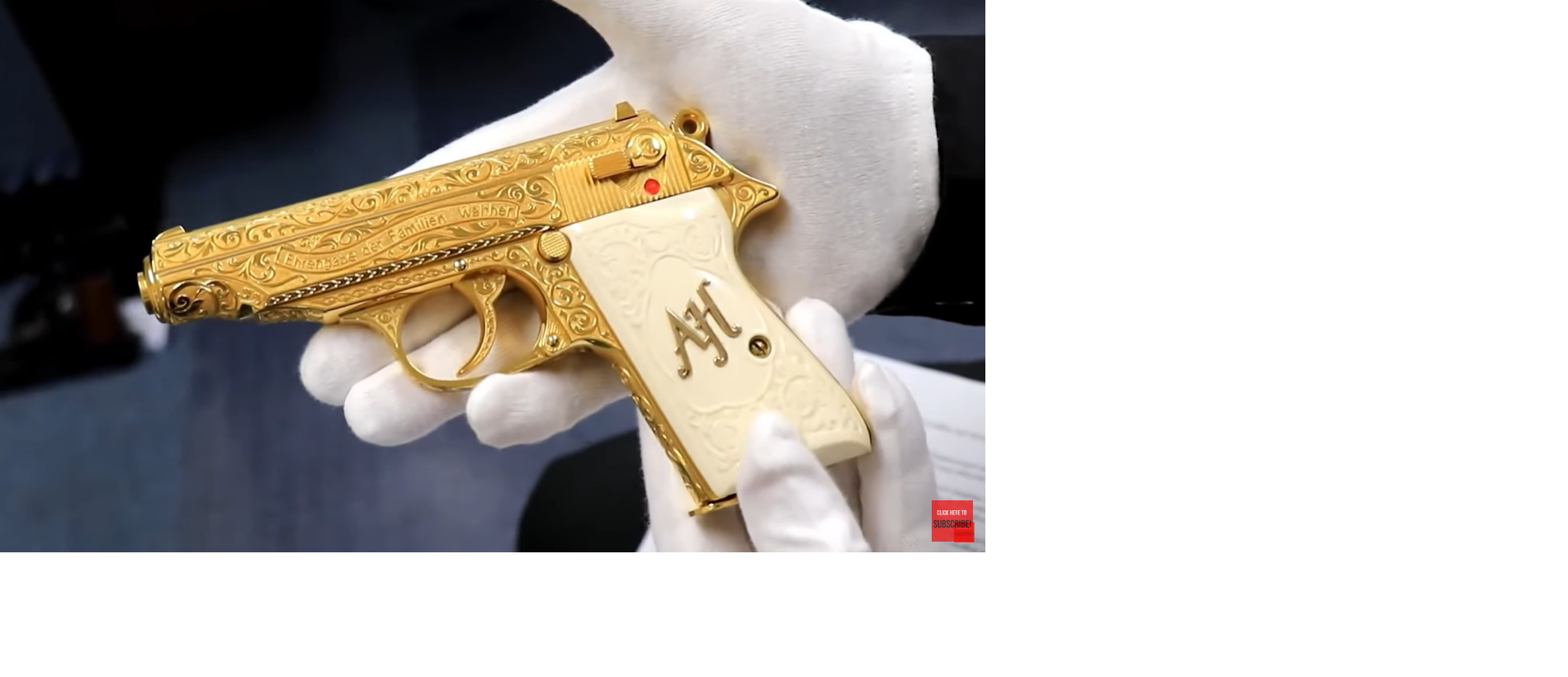 Is this Adolf Hitler Gold Engraved Walther PP Authentic? - Legacy ...