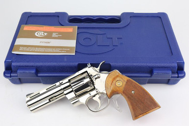 Minty Colt Python - Factory Nickel