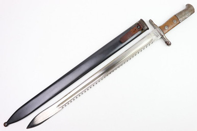 Swiss M1914 Pioneer Sawback Bayonet