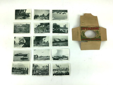 1944 WWII Invasion Pictures USGI Battle Photographs