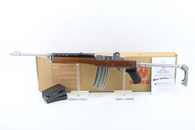NIB Pre Ban Ruger Mini 14 Side folder - 1984 mfg