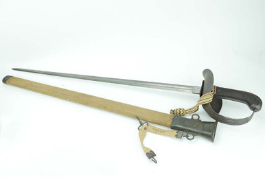 M1913 US Cavalry Saber with hanger and Portepee - Patton Design