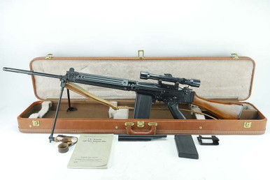 Rare, Pre-Ban Belgian FN FAL w/ 4x Scope - "G Series"