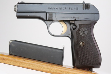 SOLD - Excellent, Nazi CZ Model 27 - High Polish
