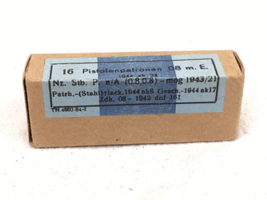 WW2 9mm P.08 Ammo