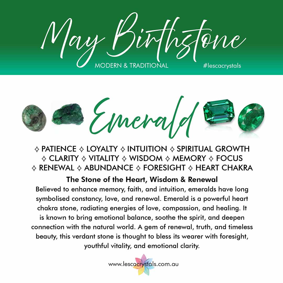 Crystal & Gemstone Birthstones: A Guide to Your Personal Stone | Lesca ...