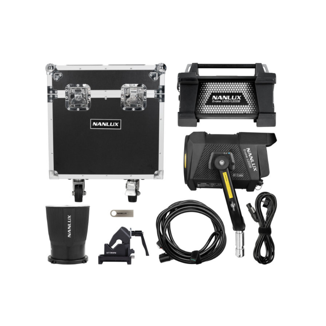 Nanlux EVOKE 1200B LED Spotlight with Flight Case | Top-Teks