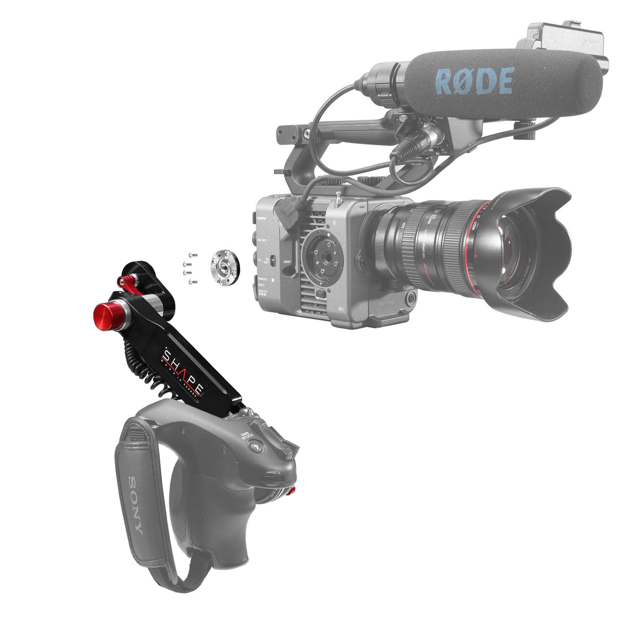 Sony FX6 Remote Extension Handle & Cable | Top-Teks