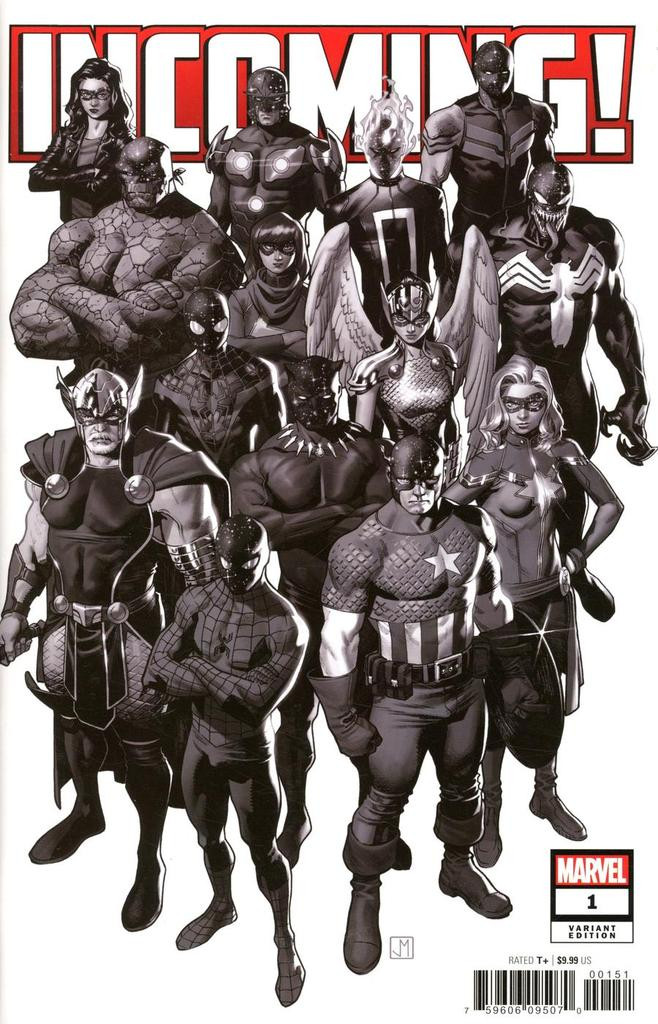 INCOMING #1 ONE PER STORE SKETCH VARIANT