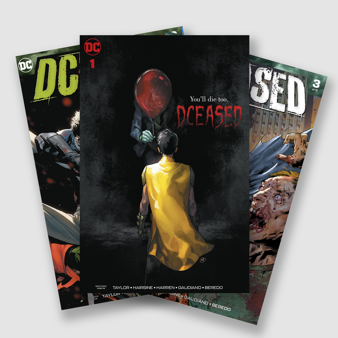 DCEASED COMPLETE SIX PART COMIC SET