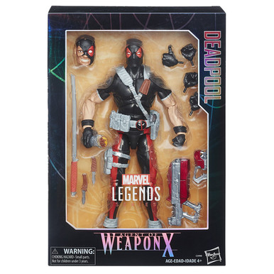 MARVEL 12" LEGENDS DEADPOOL AGENT OF WEAPON X ACTION FIGURE