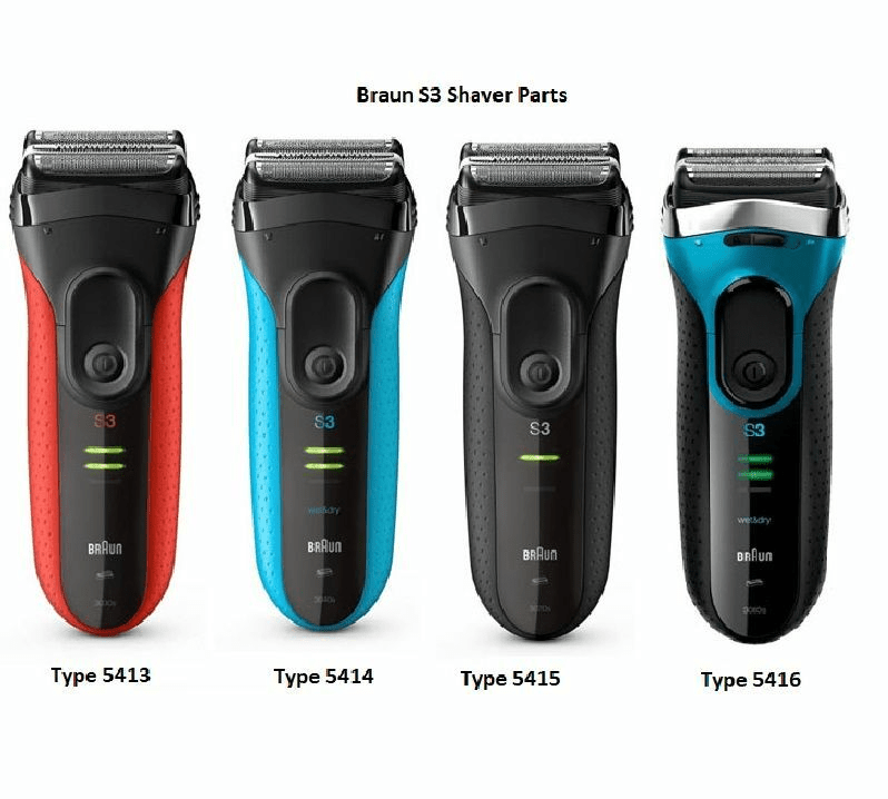 Braun Series 3 and S3 Shaver Parts