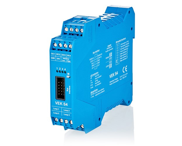 VEK MNH2-R24-C Dual Channel loop vehicle detection VEK MNH2
