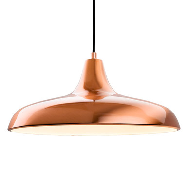 Firstlight Curtis Contemporary Style 40cm Pendant Light Brushed Copper ...