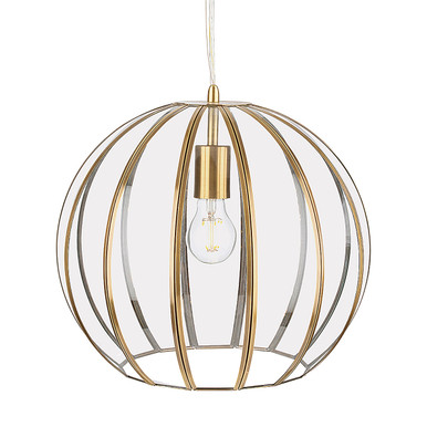 Firstlight Lincoln Contemporary Style Round-Shaped Pendant Light in ...