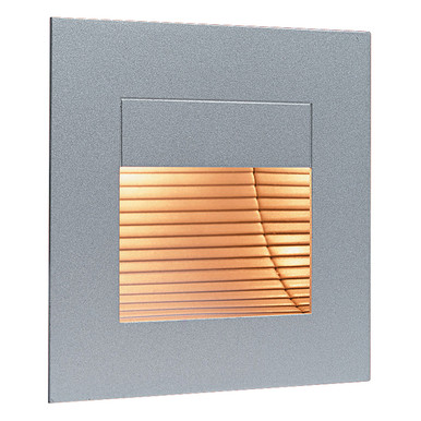 Firstlight Step Light 12V Satin Steel | Light Fittings Direct