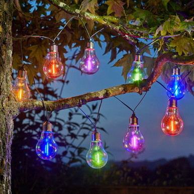 Smart Solar EUREKA! NeonEsque String Lights | Light Fittings Direct
