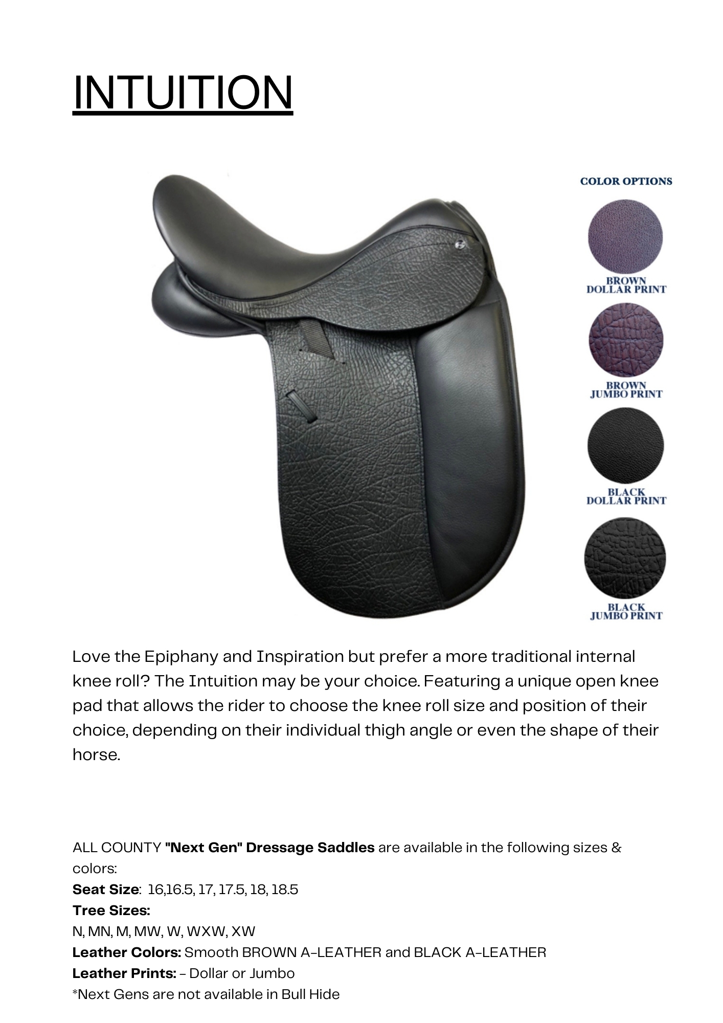 COUNTY SADDLERY'S "NEXT GEN" SADDLES - 2024 - County Saddlery ...