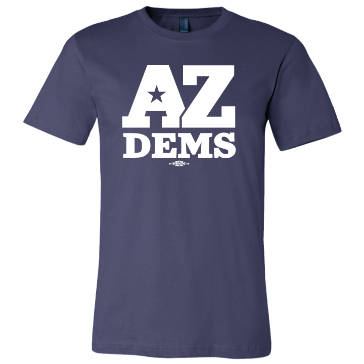 Arizona Democratic Party Official Logo (Unisex Navy Tee) - Arizona ...