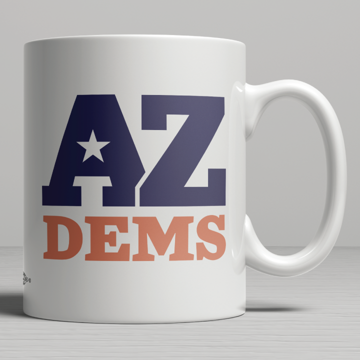 Arizona Democratic Party Official Logo (11oz. Coffee Mug) - Arizona ...