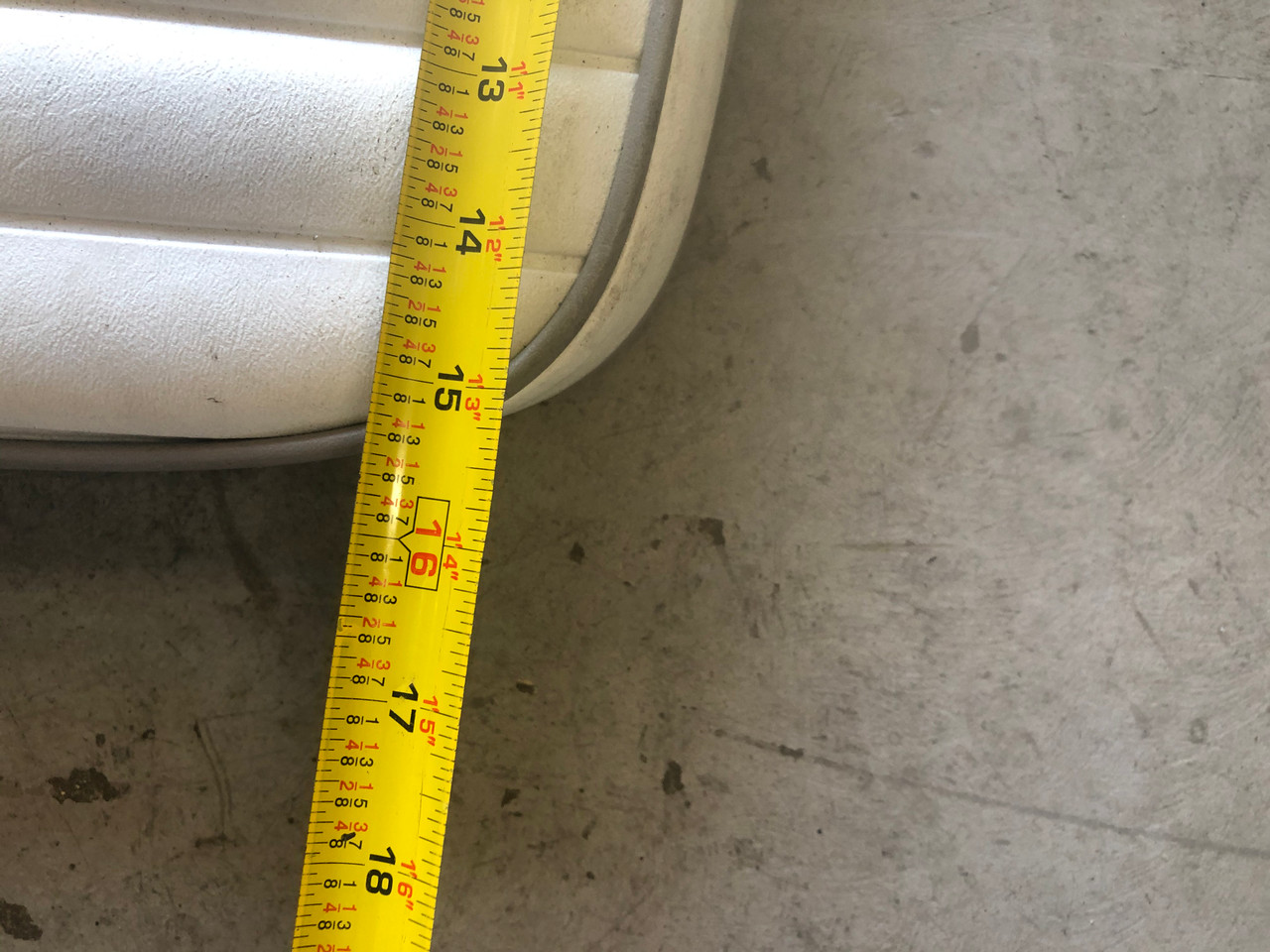Boston Whaler Starboard rear by motor 21" X19"