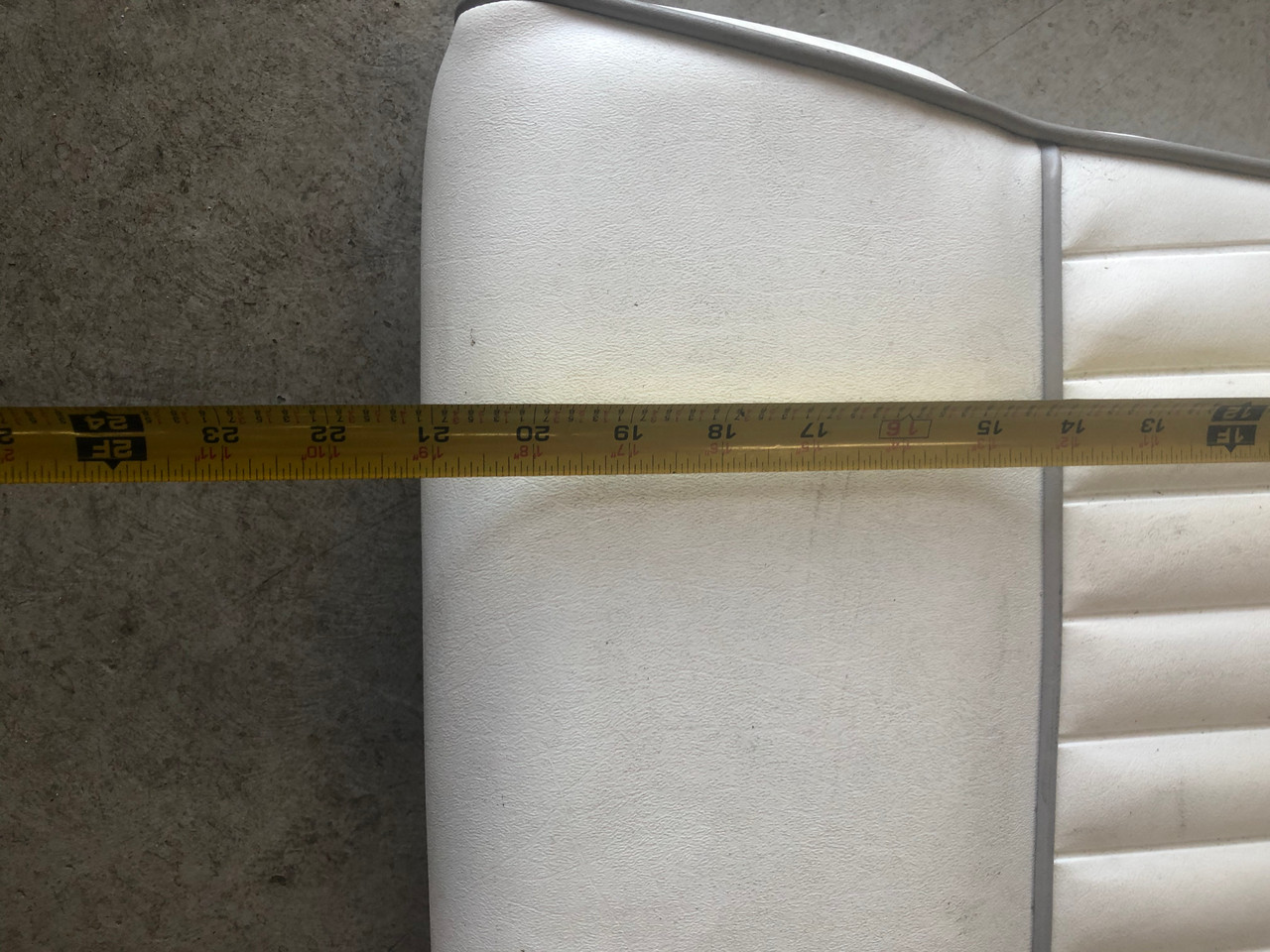 Boston Whaler Starboard rear by motor 21" X19"