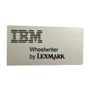 IBM Wheelwriter Series II Logo - Typewriters.com