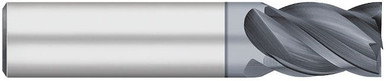1/8" Carbide End Mill Variable Index 4 Flute Stub ALCRO MAX - Atlas ...