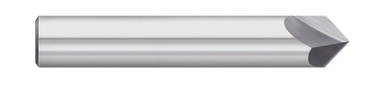 1/4 Carbide Single End Chamfer Mill - Pointed Tip - 60° - Uncoated ...