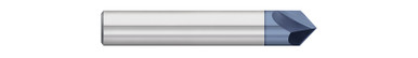 1/4 Carbide Single End Chamfer Mill - Pointed Tip - 90° - ALTiN ...