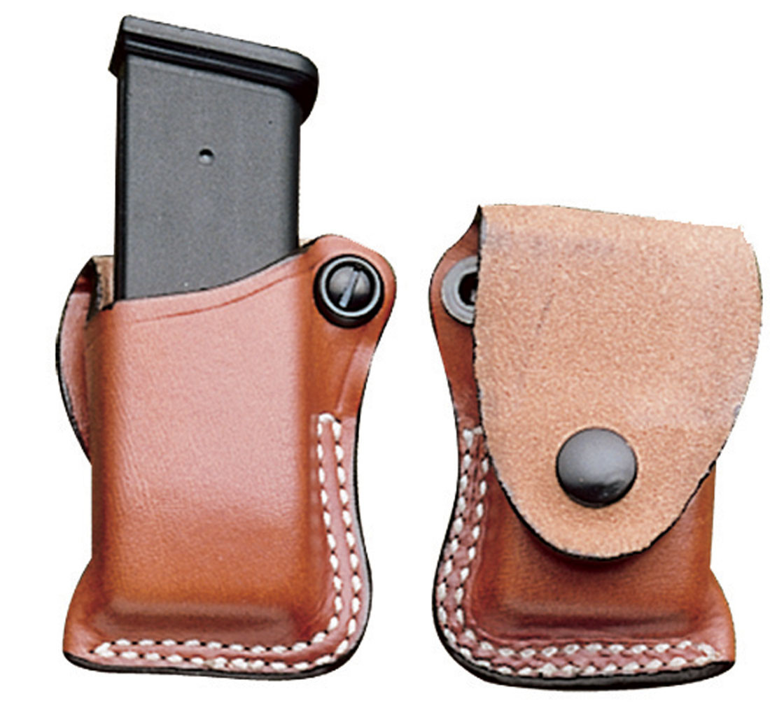Double Leather Magazine Pouch - Vertical or Horizontal