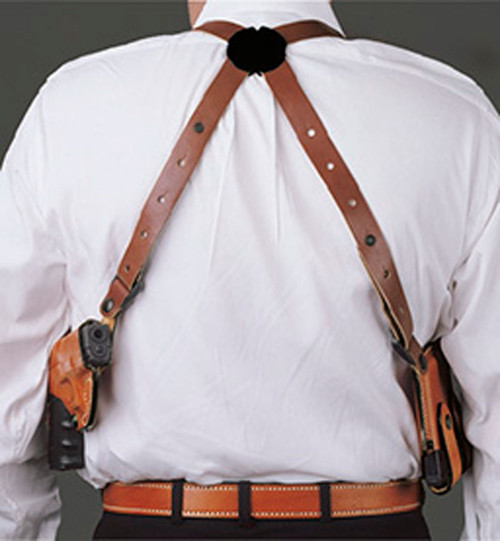 Wide Strap Leather Full Harness| DeSantis Holsters