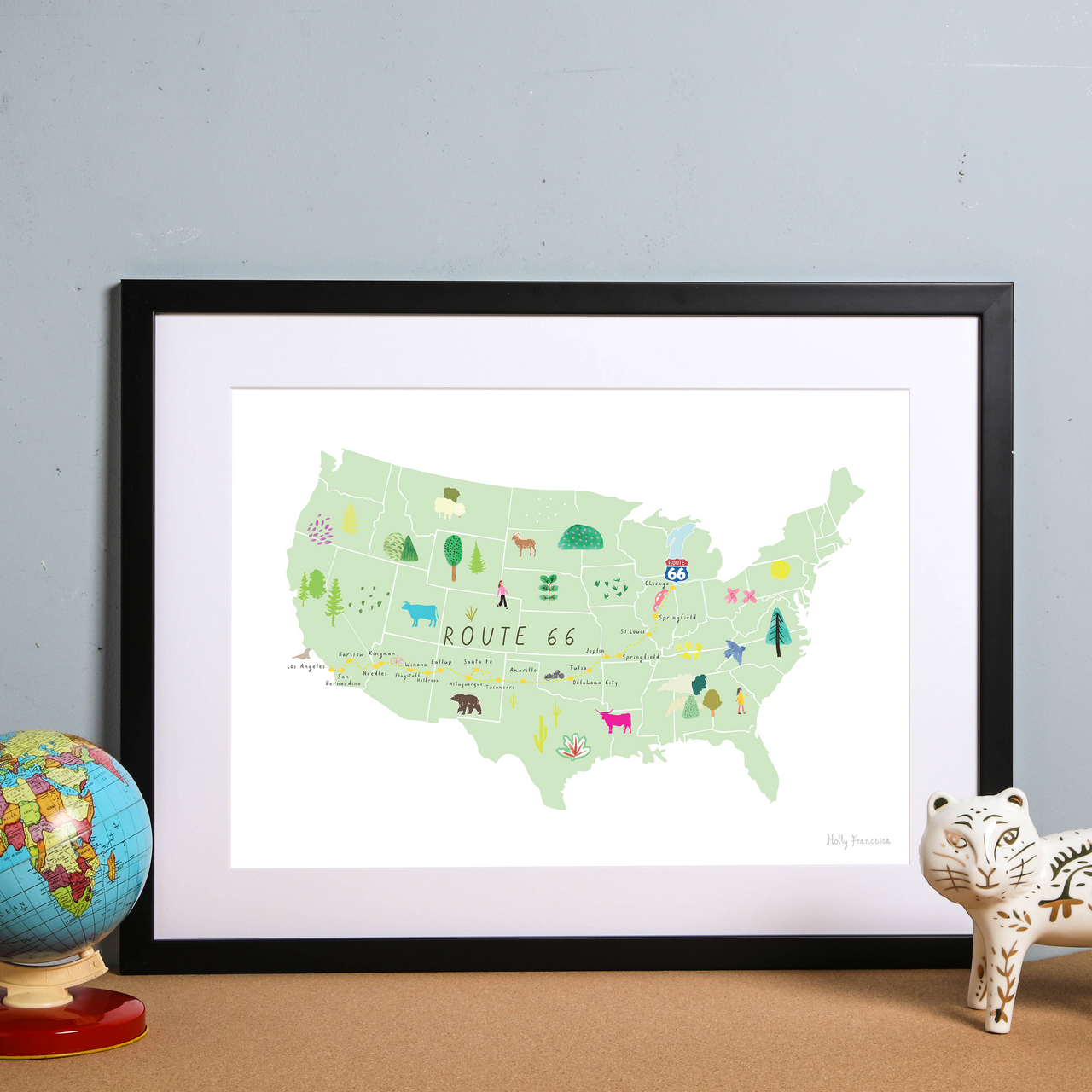 Printable Route 66 Map