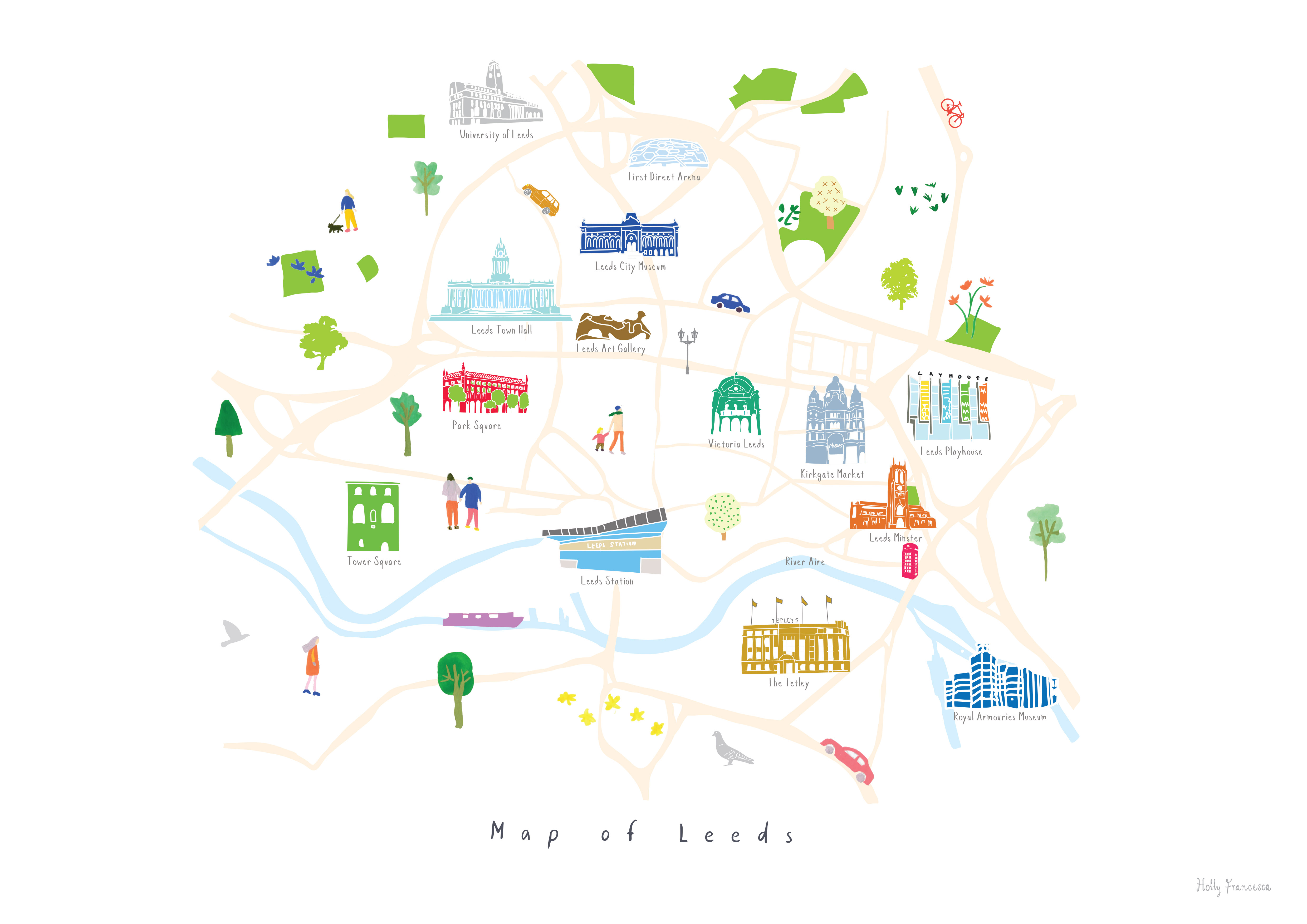 Leeds City Centre Map Leeds Food Aid Network Homelessness And Food Aid