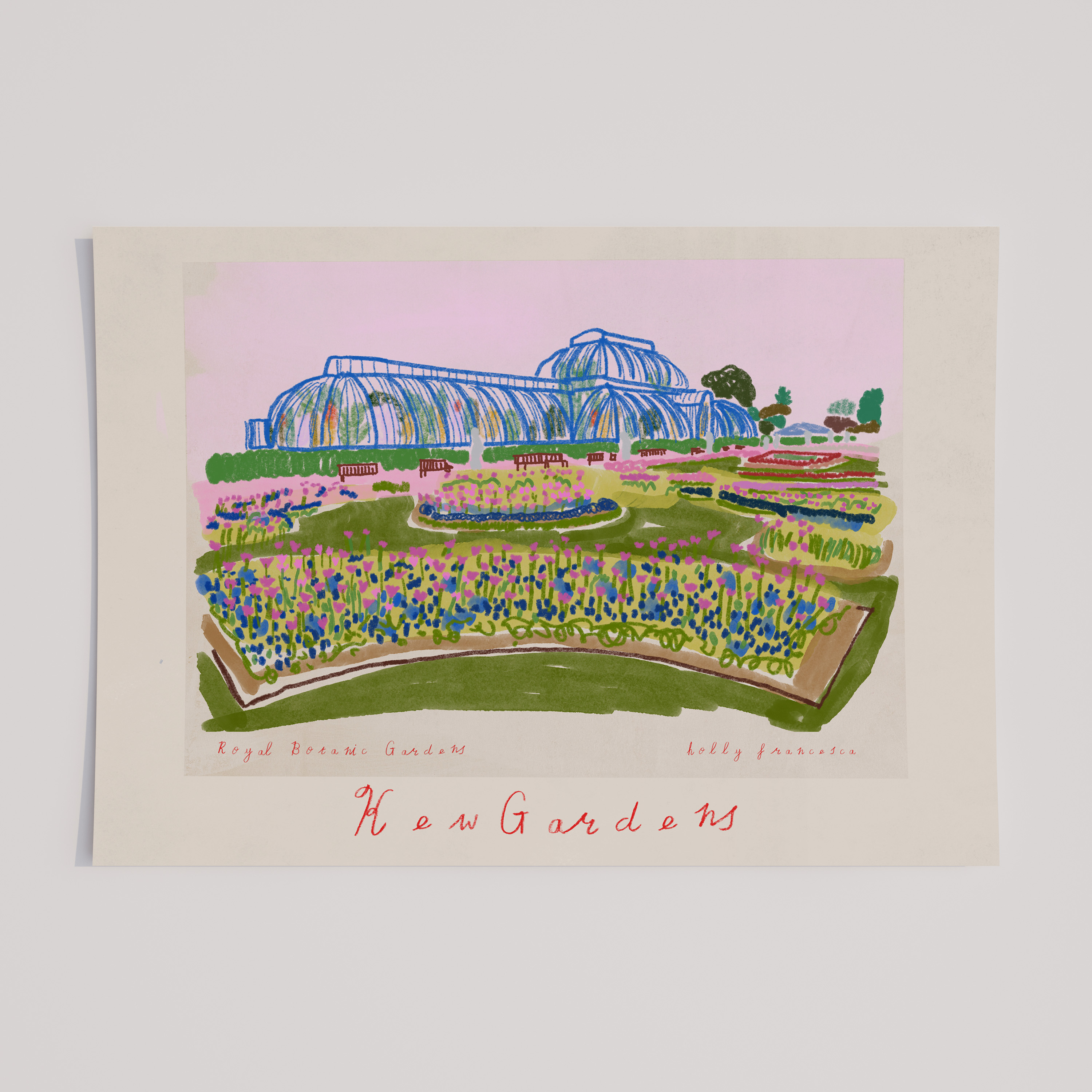 Floral Facades: Celebrating Places in Bloom - Holly Francesca