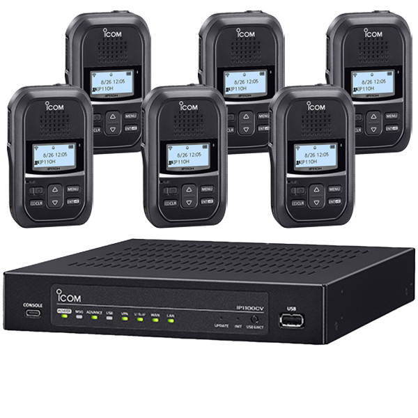 ICOM IP110H Wi-Fi Radio Starter Kit | IP110H | Wi-Fi Walkie Talkie