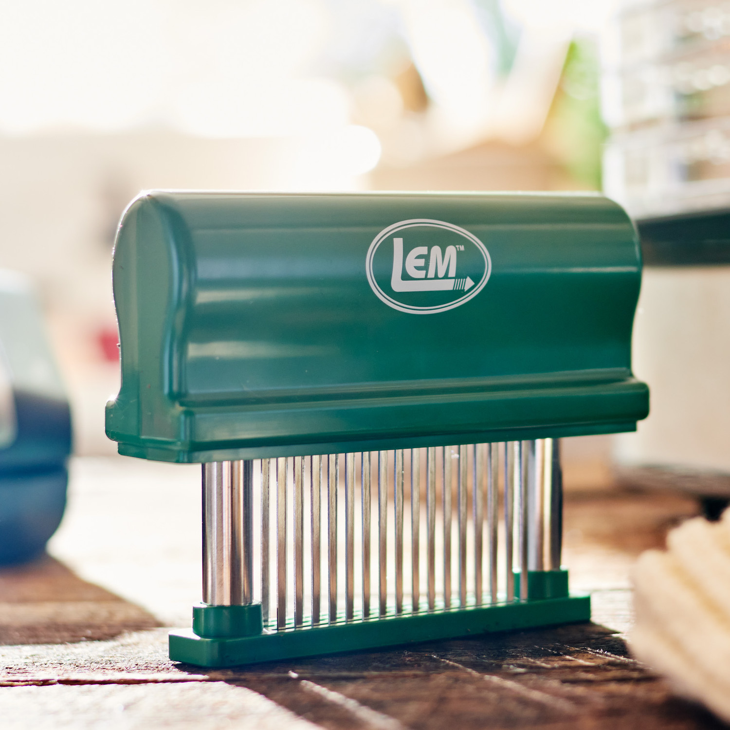 Hand-Held Tenderizer with 48 Blades
