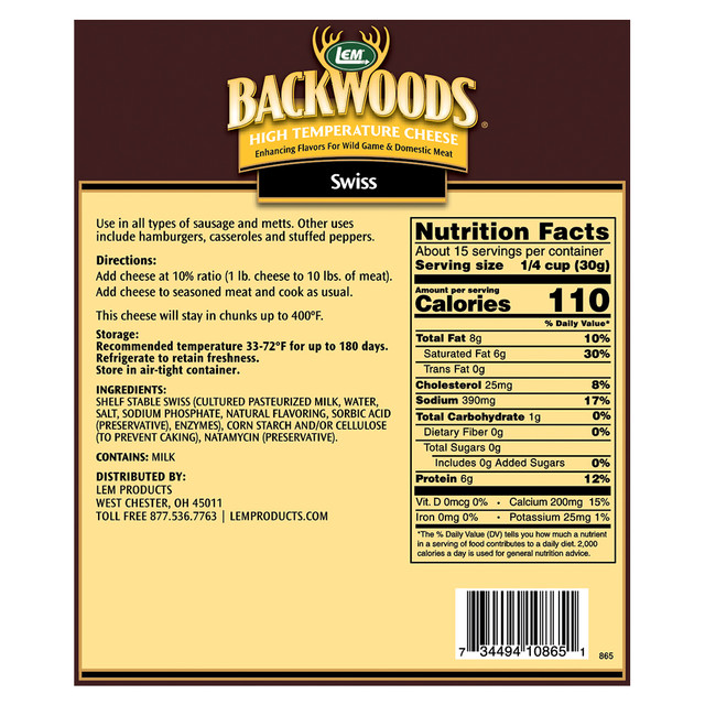 Backwoods® High-Temp Cheese Variety Bundle