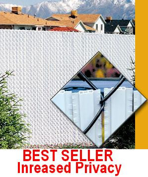 Chain link Fence Slats for Increased Privacy & Durability